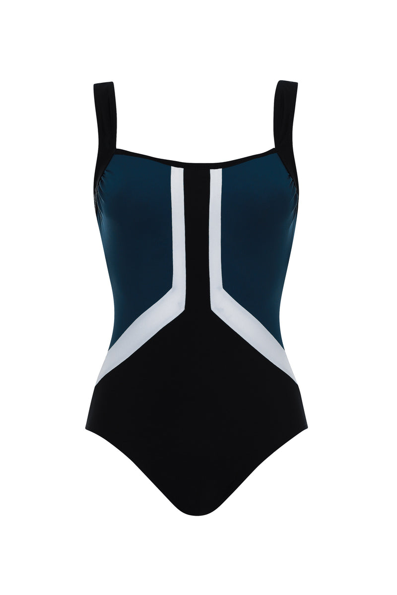 Sunflair Swimwear Black Wireless Soft Cup One Piece 22018 – The Bra Genie