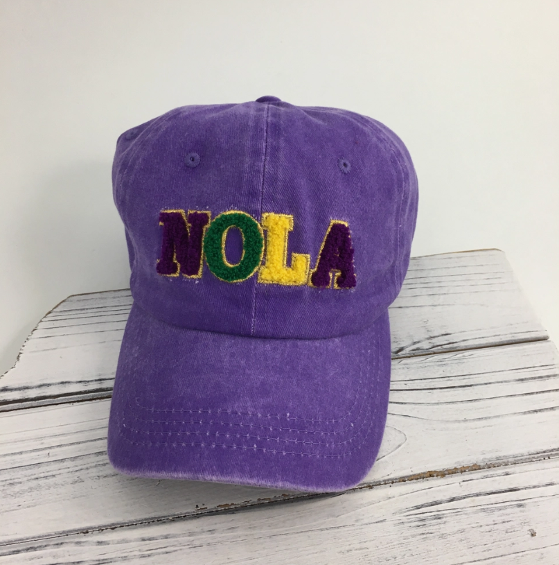 Song Lily Mardi Gras NOLA Baseball Hat – The Bra Genie
